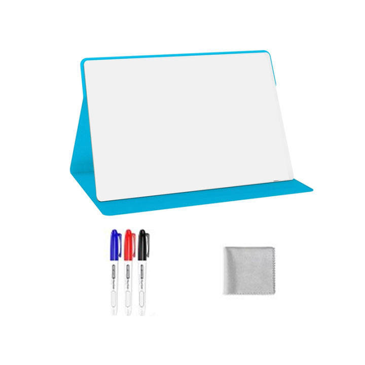 Portable Small White Board,Reusable Dry Erase Board with Stand,Desktop ...