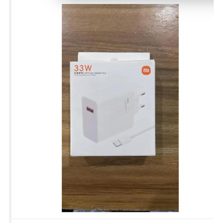 mi 33W power adopter with type c cable | Daraz.com.bd