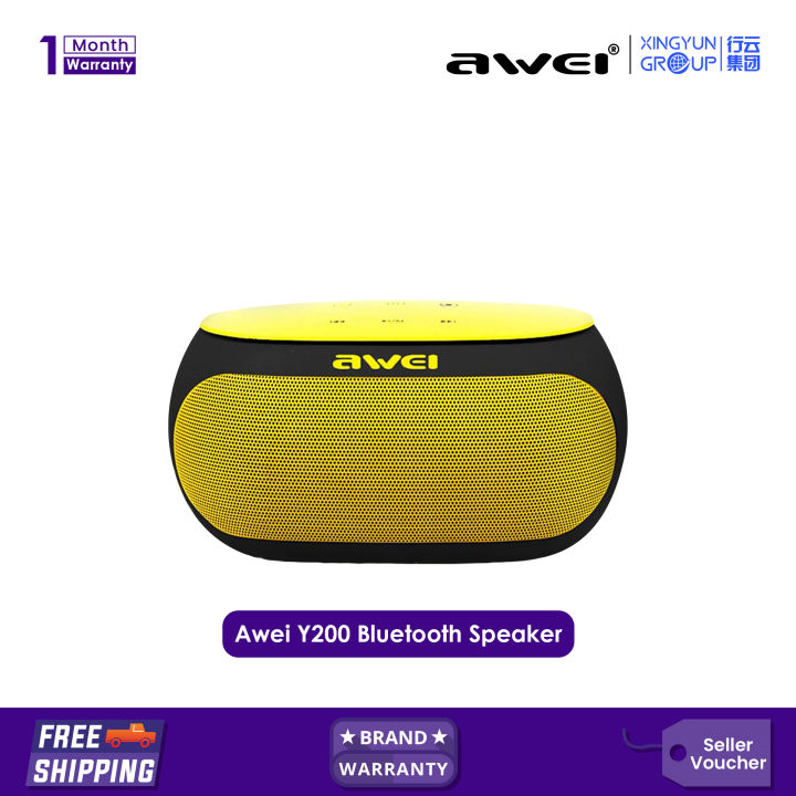 Awei Y200 Bluetooth Speaker Stereo Wireless Portable Speakers Support ...
