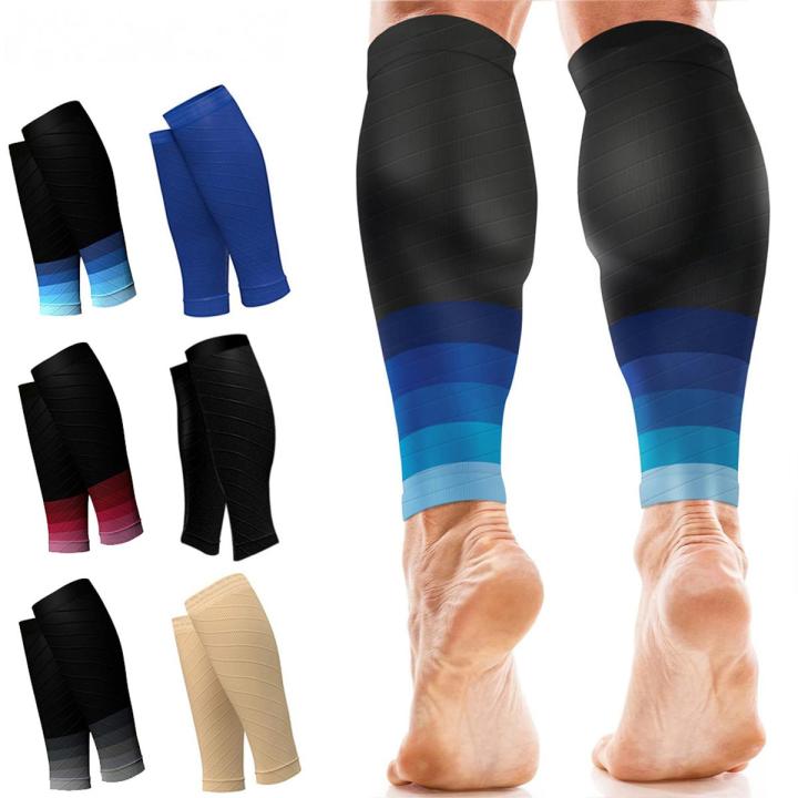 1Pair Calf Compression Sleeves Running Leg Compression Sleeve 20-30mmHg ...
