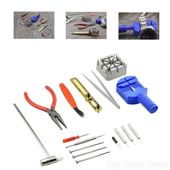 Watch Repair Kit Black 16PC | Daraz.com.bd