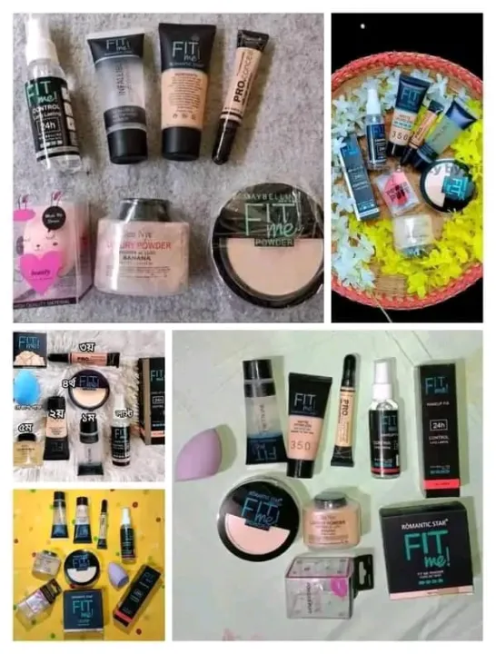 Mack up combo full set-7 in 1 combo set makeup | Daraz.com.bd