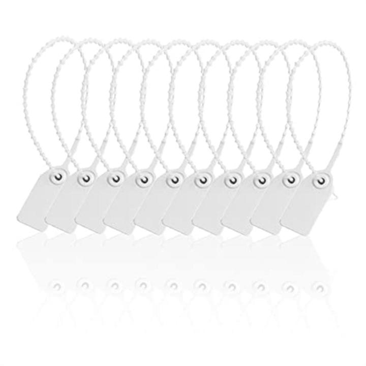 100 Piece Plastic Tamper Seals Numbered Zip Ties Tags For Fire ...