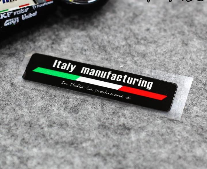 Italy manufacturing Italy Flag Vinyl Sticker Reflective Motorcycle ...