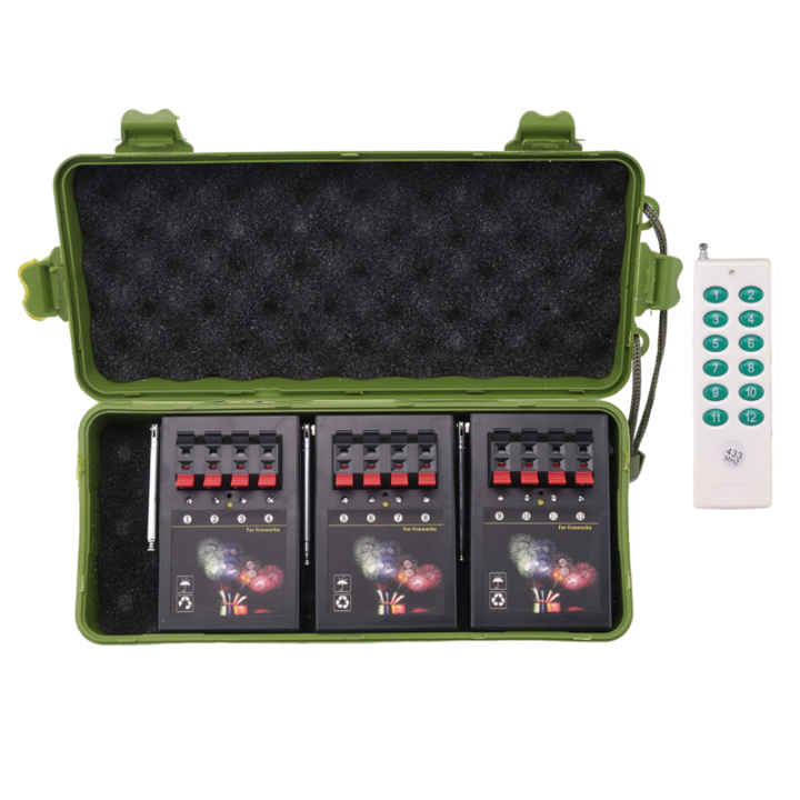 Firing System Machine 12 Cue Channel Cold Pyro Pyrotechnic Display ...