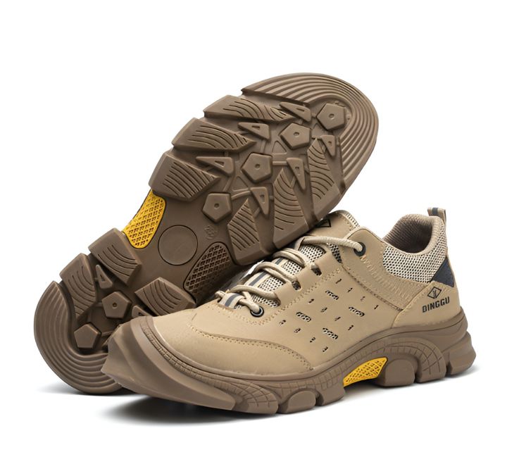 DINGGU safety shoes/ Steel toe and steel mid sole safety shoes/ Light ...