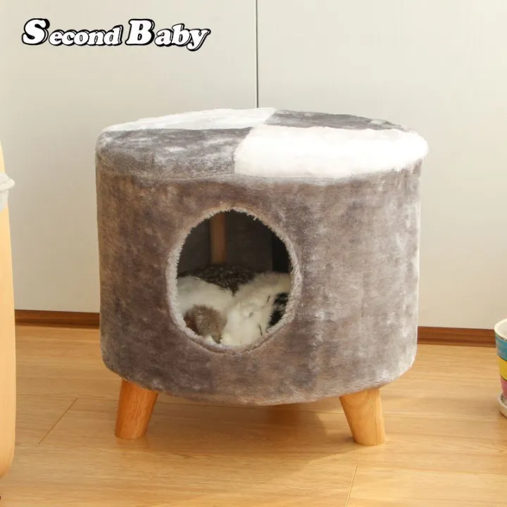 Cat Nest Stool Four Seasons Universal Cat Bed Closed Stool People and ...