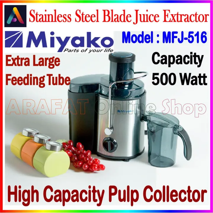 Miyako Stainless Steel Blade Juice Extractor | Daraz.com.bd