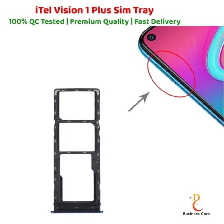 SI.M Card Holder Tray for Itel Vision 1 Pro Black-Blue-White-Green ...