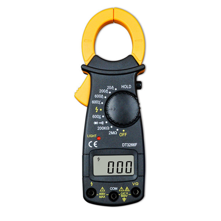 1 Piece Digital Amper Clamp Meter Multimeter NCV Current Clamp Pincers ...