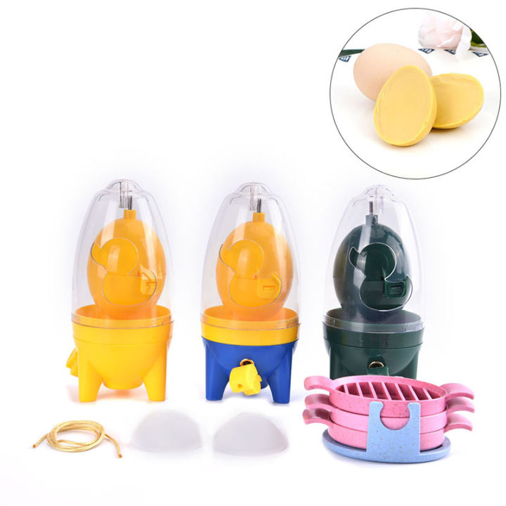 Egg Scrambler Hand Egg Shaker Mixer Yolk & Egg White Mix Manual Tool ...