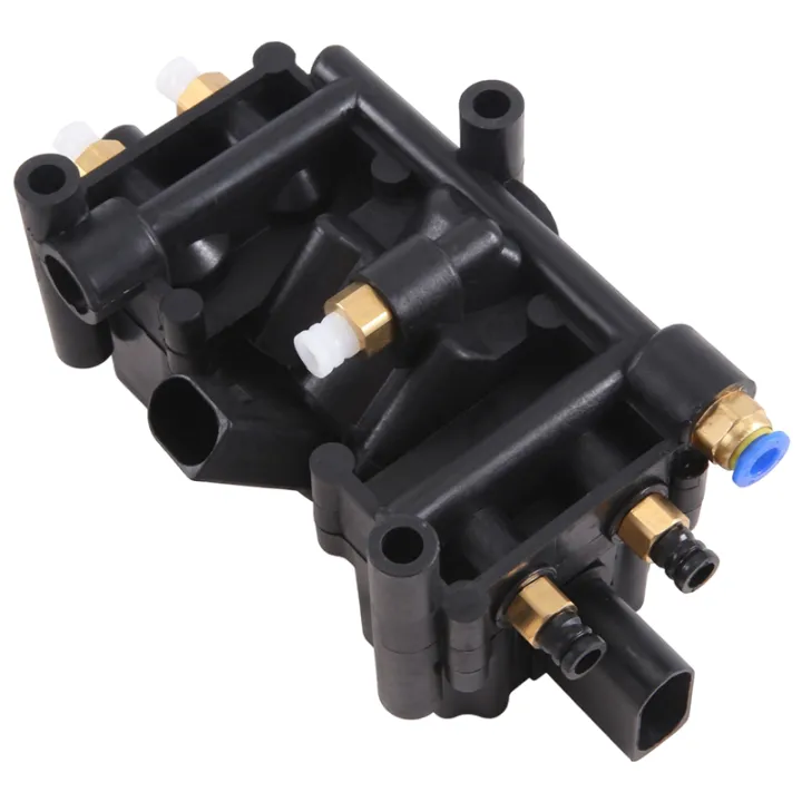 Air Suspension Solenoid Valve Block Inflator Pump for X5 E53 and ...