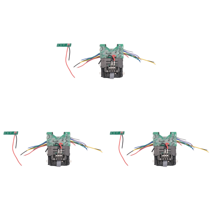 3X DCB609 Circuit Board PCB for 20V 60V FlexVolt 18650 Battery DCB612 ...