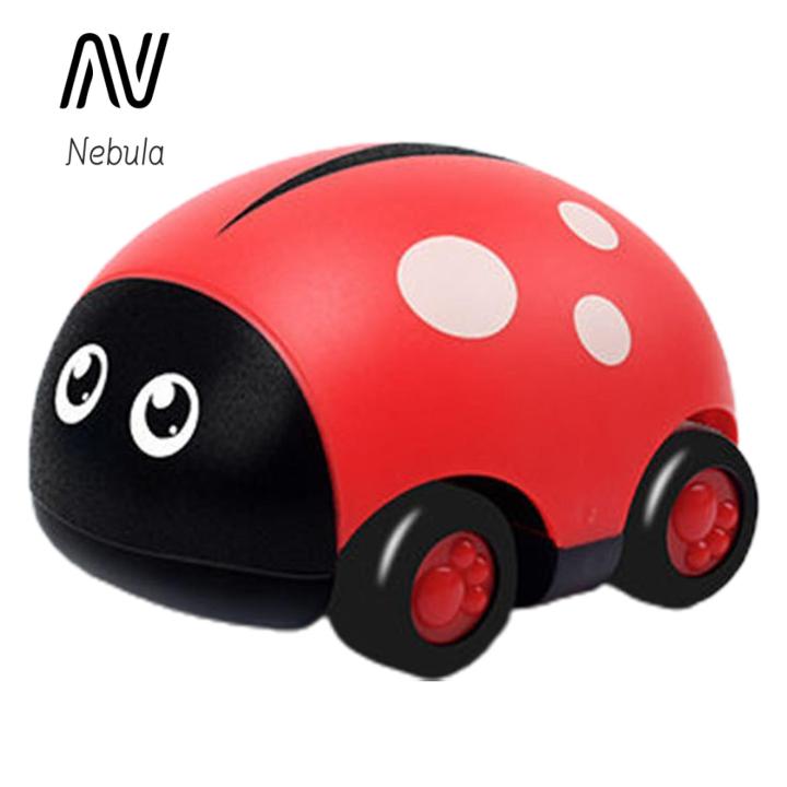 Nebula Supreme Car Toy Exercise Grasping Ability Ladybug Two-way Pull ...