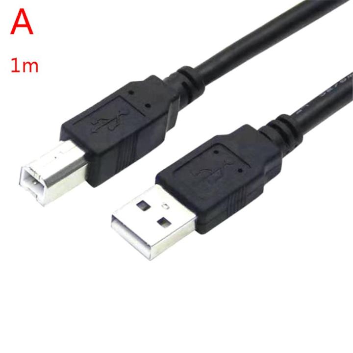 USB Printer Cable USB 2.0 Type A Male to Type B Male Printer Scanner ...