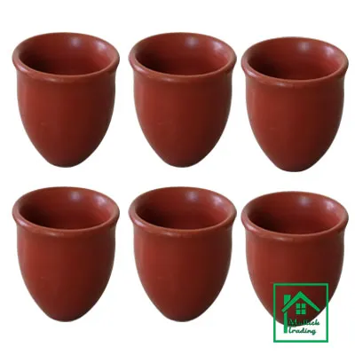 Tea cup Matka tea cup set, Clay Matka Tea cup set, Matka Tea & Coffee ...