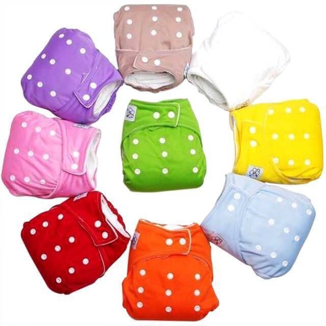 1Pcs Washable Baby Clothes Diapers With 1 exta pad- (3kg to 15kg ...
