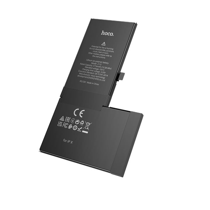 Hoco J112 Smart Li-Polymer iPhone X Battery 2716mAh | Daraz.com.bd