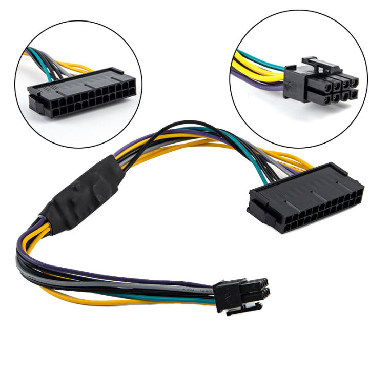 ATX 24Pin To Motherboard 8Pin Optiplex 3020 7020 9020 Server Adapter ...
