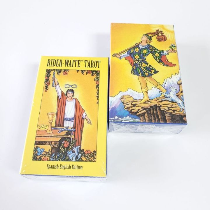 HOT Rider Waite Tarot Cards 78pcs Oracle Cards Occult Divination Tarot ...