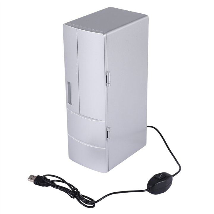 Refrigerator Mini Usb Fridge Freezer Cans Drink Beer Cooler Warmer ...