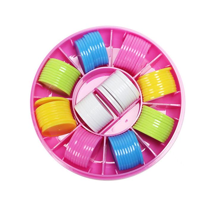 Green Home 100Pcs Colorful Round Chips Tokens with Box Counting Board ...