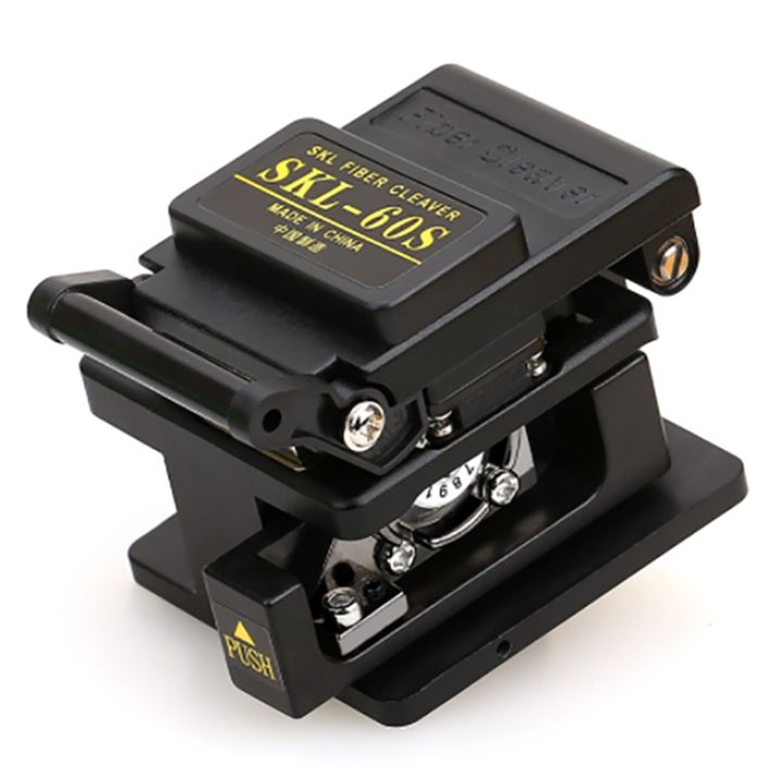 -60S Fiber Cleaver Cable Cutter 3-In-1 Fixture of Bare Optical Fiber ...