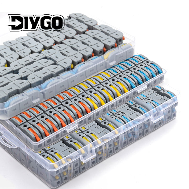 Boxed Kit Lever Wire Connectors Quick Connect Electrical Splicl ing for ...