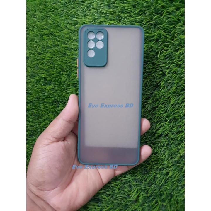 Infinix Note 10 Hard Case Transparent Clear Matte Shockproof Slim Thin ...