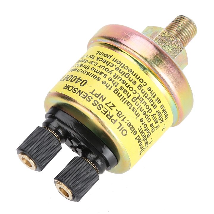 Oil Pressure Sensor, Pressure Sensor High Sensitivity for Most ...