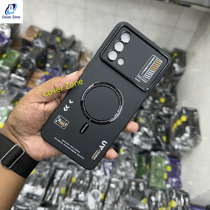 Oppo F19 / Oppo A74 / Oppo A95 Slim Protective Cover with MagSafe Soft ...