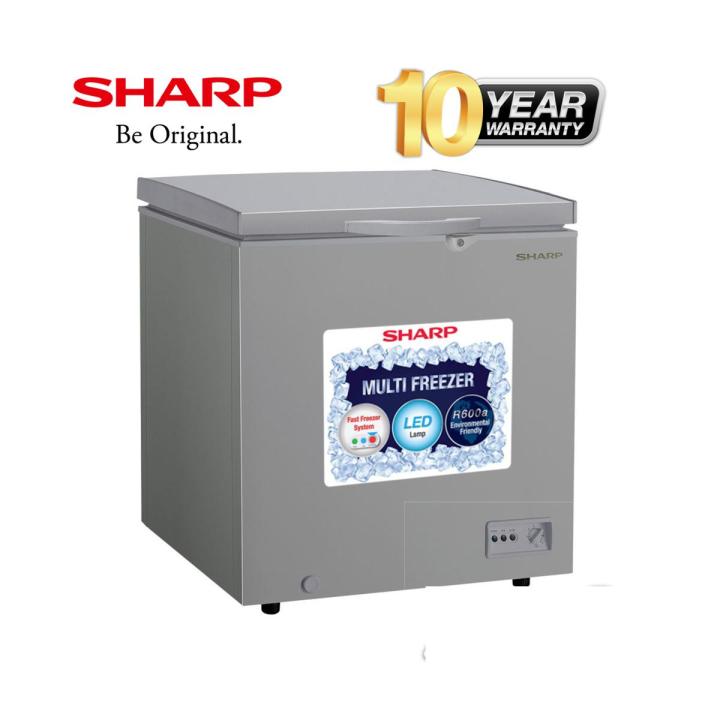Sharp Freezer SJC-228-GY | 220 Liters - Grey | Daraz.com.bd