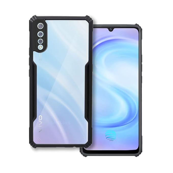 Vivo S1 Protective Black Border Crystal Clear Xundd Mobile Back Case Cover | Daraz.com.bd