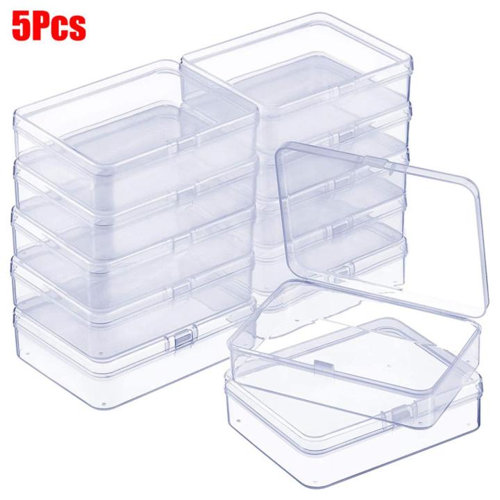Mini Storage Box -Clear Lidded Small Plastic Box- For Trifles Parts ...