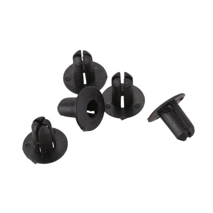 50 Pcs 6mm x 12mm Plastic Rivets Car Push Clips & 100 Pcs 7mm Hole ...