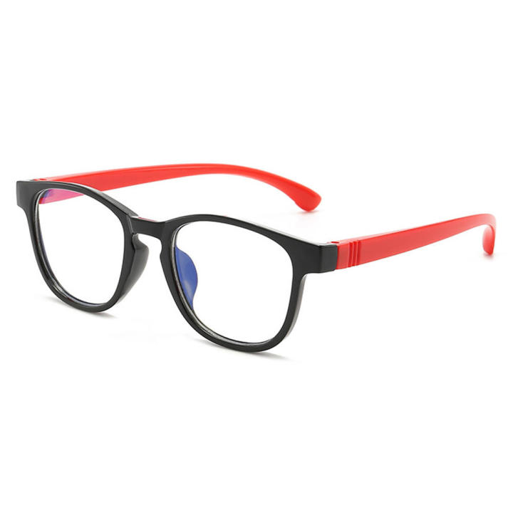 Kids' Silicone Eyeglass Frame Eyeglasses For Boys And Girls Square Kids ...