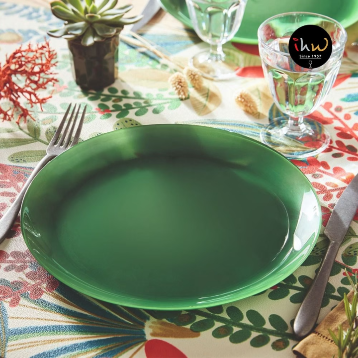 Luminarc Dinner Plate, Arty Forest (Single Pcs) - Q2952 | Daraz.com.bd