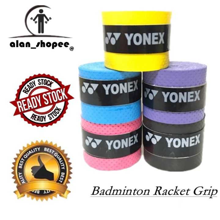 [READY STOCK] Racket Over Grip Anti-slip Over grip Roll Badminton ...