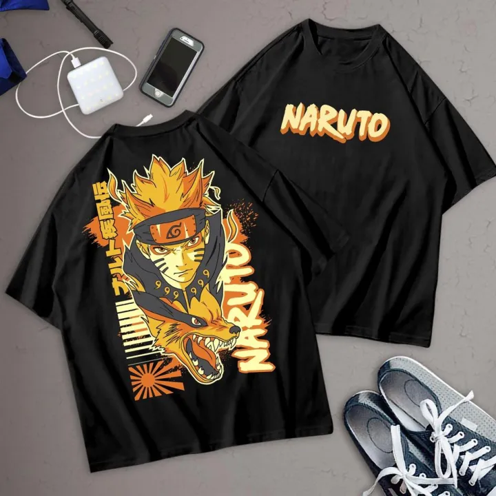 NARUTO OVERSIZED DROP SHOULDER | Daraz.com.bd