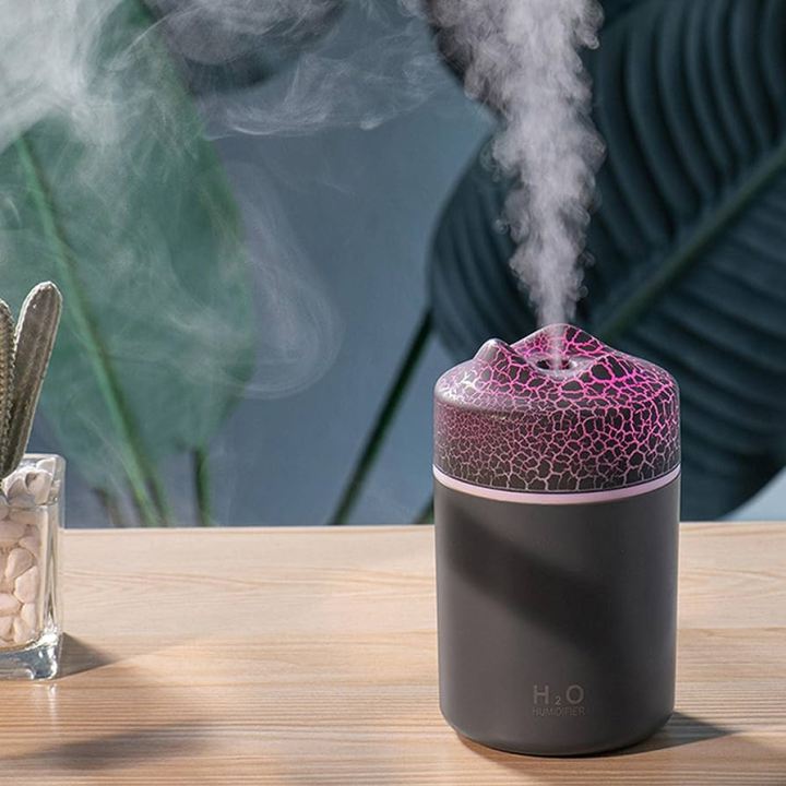 Volcano Usb Colorful Humidifier Mini Portable useable In Car Home Cup ...