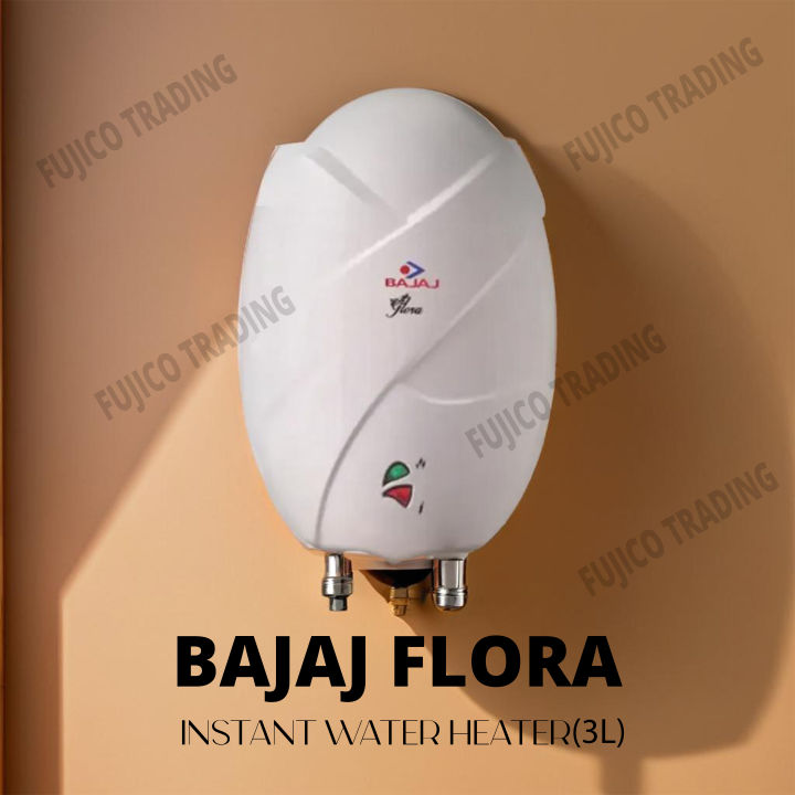Bajaj Flora 3 ltr - 3kw Instant Water Heater (White) | Daraz.com.bd