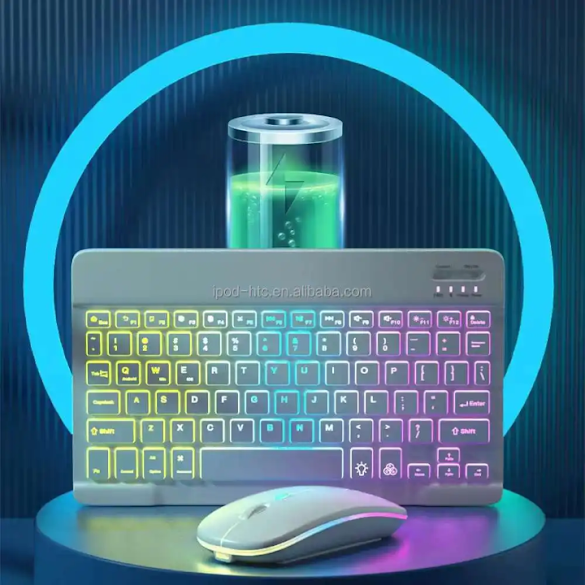 RGB Wireless Bluetooth Keyboard & mouse combo | Daraz.com.bd