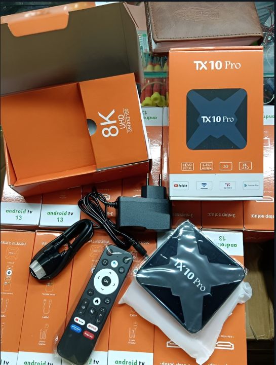TX 10 Pro 8K Android TV Box Ultra HD Quality 8GB RAM & 128GB ROM 3D ...
