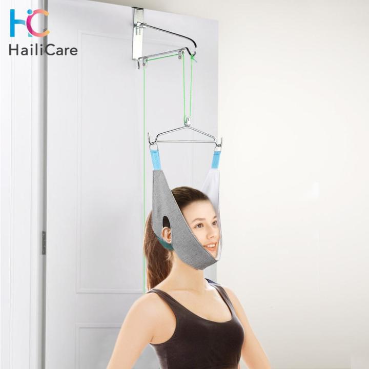 Hanging Neck Traction Kit Adjustable Cervical Traction Device ...
