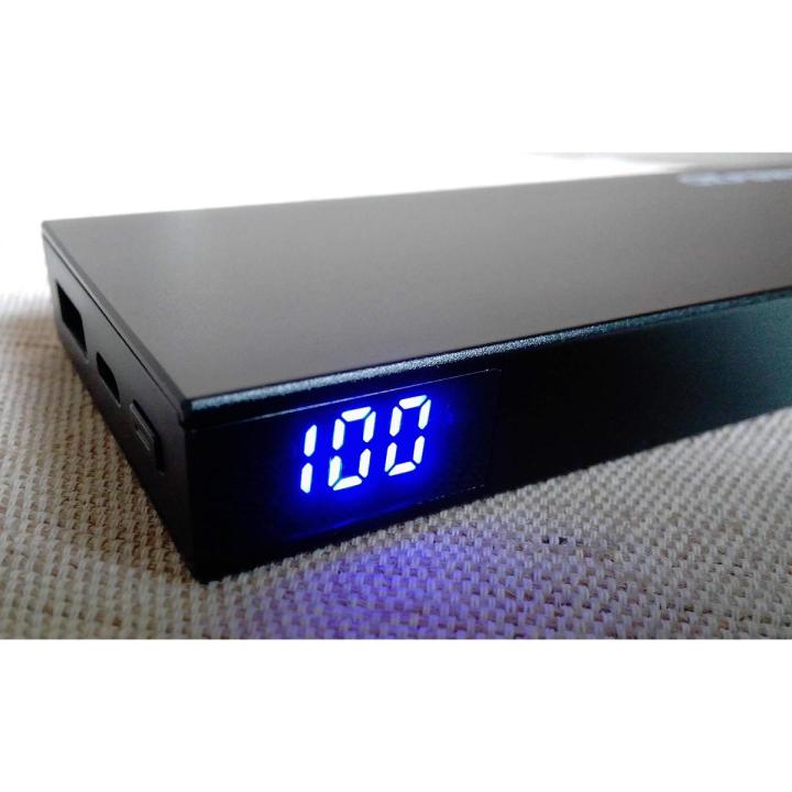 OX Power-P02 Power bank 10000 mah fast Charger- Black | Daraz.com.bd