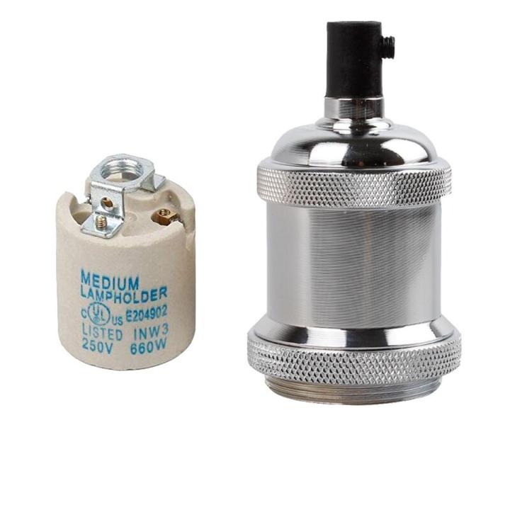 【VisioN Shop】and porcelain Base,Ceramic Light Socket,E27 socket holder ...