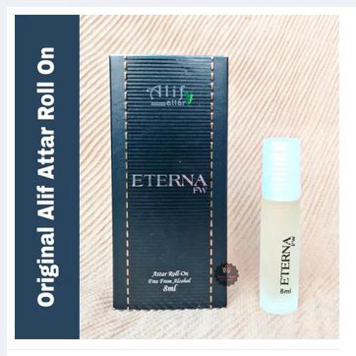 Alif Eterna Fw Attar Long Lasting Roll On Non Alcooholic Perfume - 8ml ...