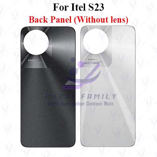 For Itel S23 Back Panel/Backshell/ Casing With Logo-All Colors ...