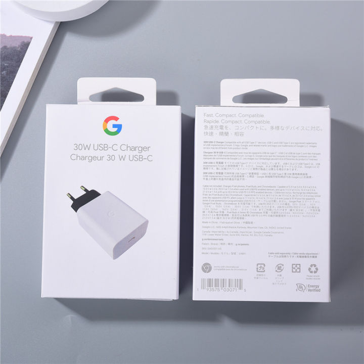 Google 30W USB-C - Fast Charging Pixel Phone Charger - Compatible with ...