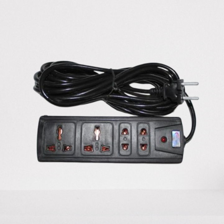 Energypac 4 Socket Extension Multiplug – Fireproof Body, Power ...